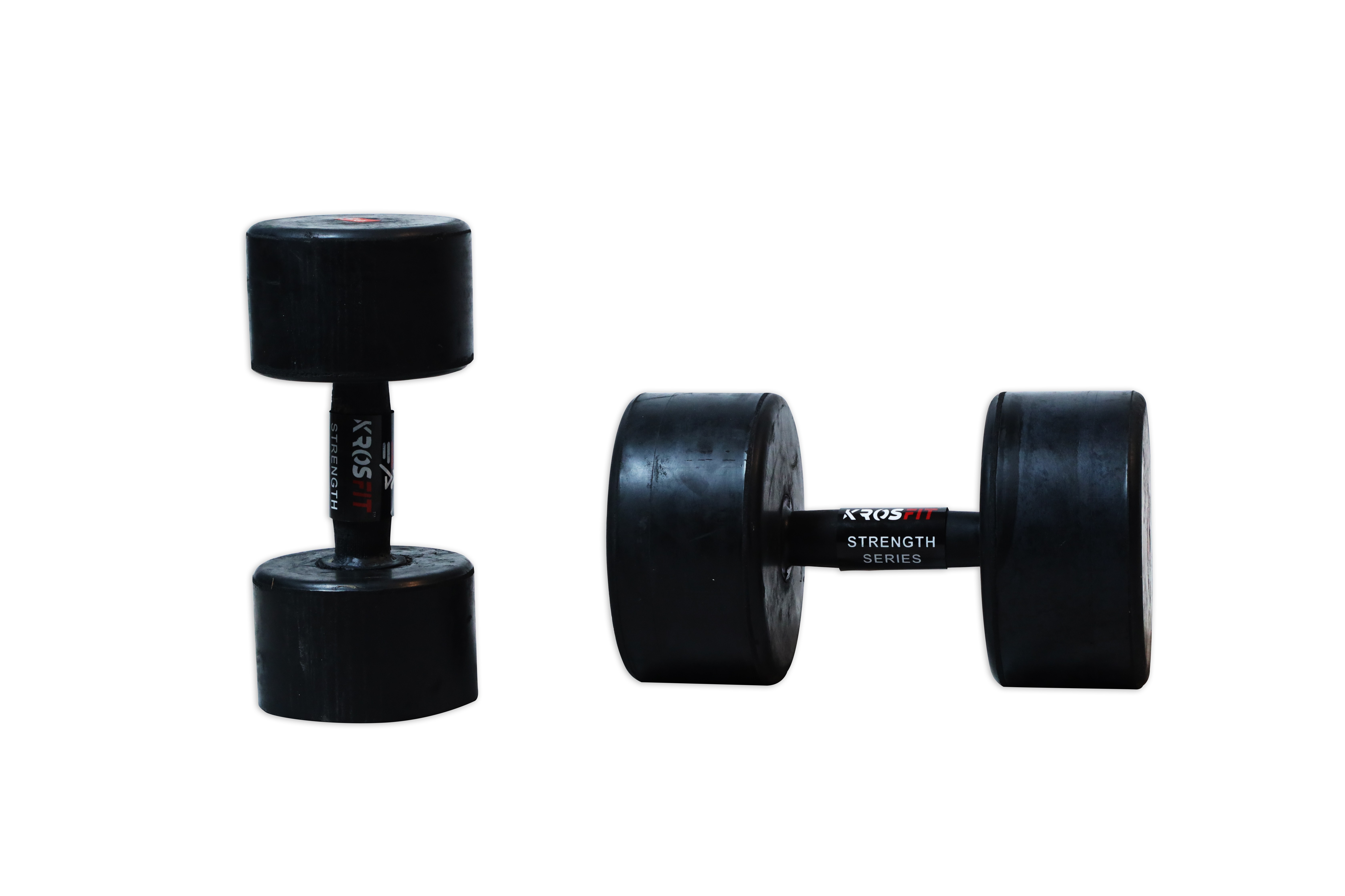 KrosfitSports | SOLID RUBBER DUMBBELLS